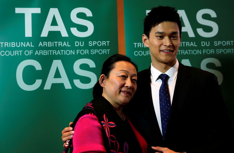 Olympic swimming champion Sun Yang shocked by eight-year ban ...