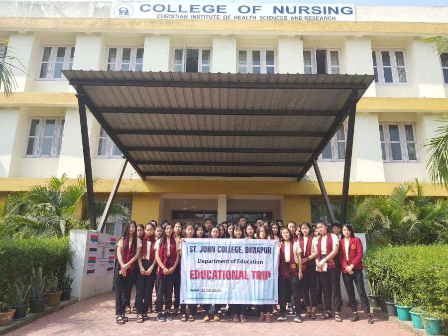 Edu students of St John College visits CIHSR | MorungExpress ...