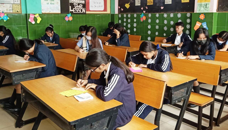 LFI students take part in ‘75 Lakh Postcard Campaign’ | MorungExpress ...