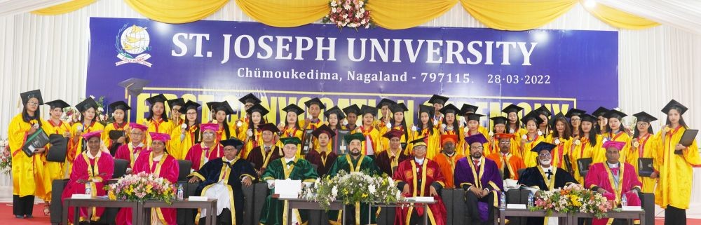 St Joseph University holds first Convocation Ceremony | MorungExpress ...