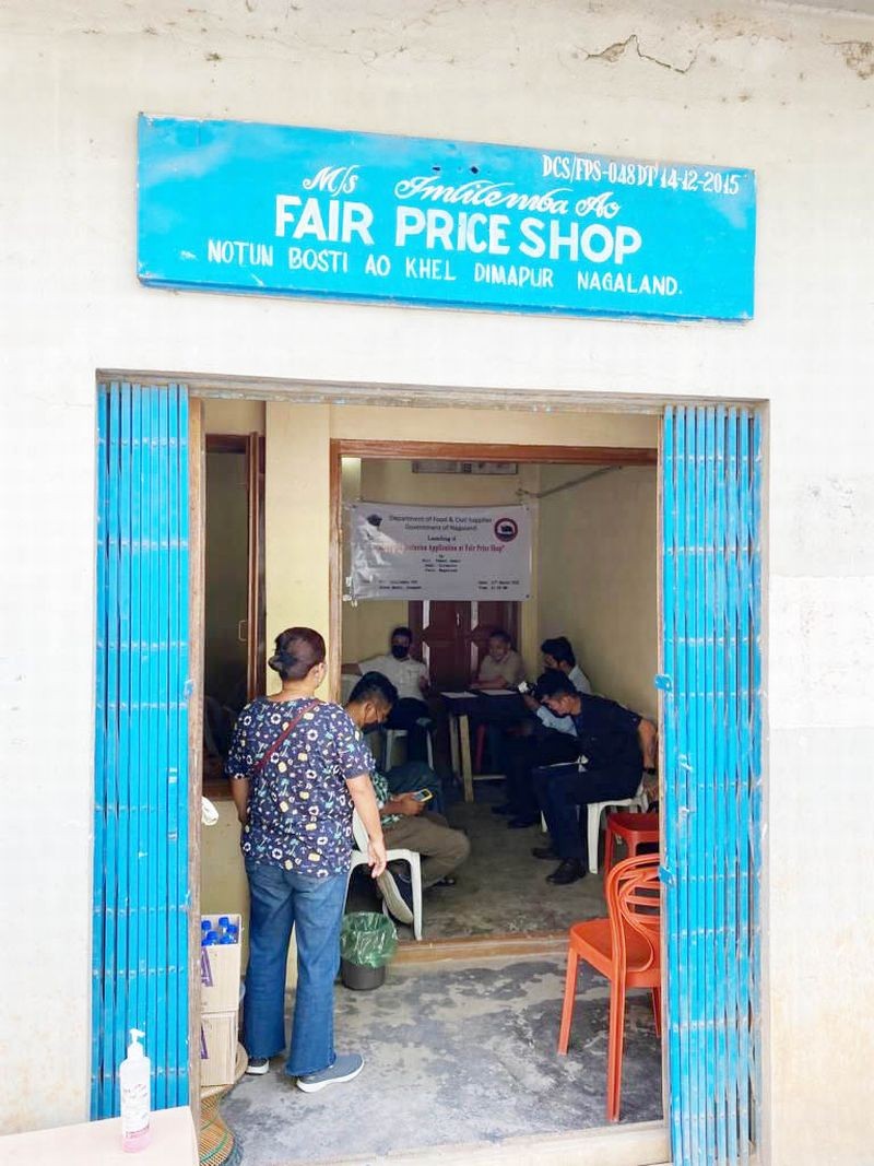 Financial inclusion application in all Fair Price Shops under Dimapur ...