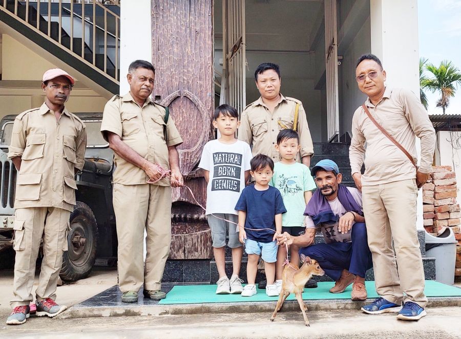 Nagaland: The Animal Rescue Team of Nagaland Zoological Park ...