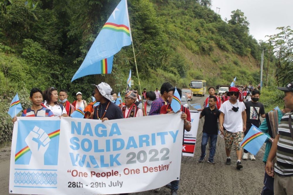 Hundreds join Naga solidarity walk for unity and peace | MorungExpress ...
