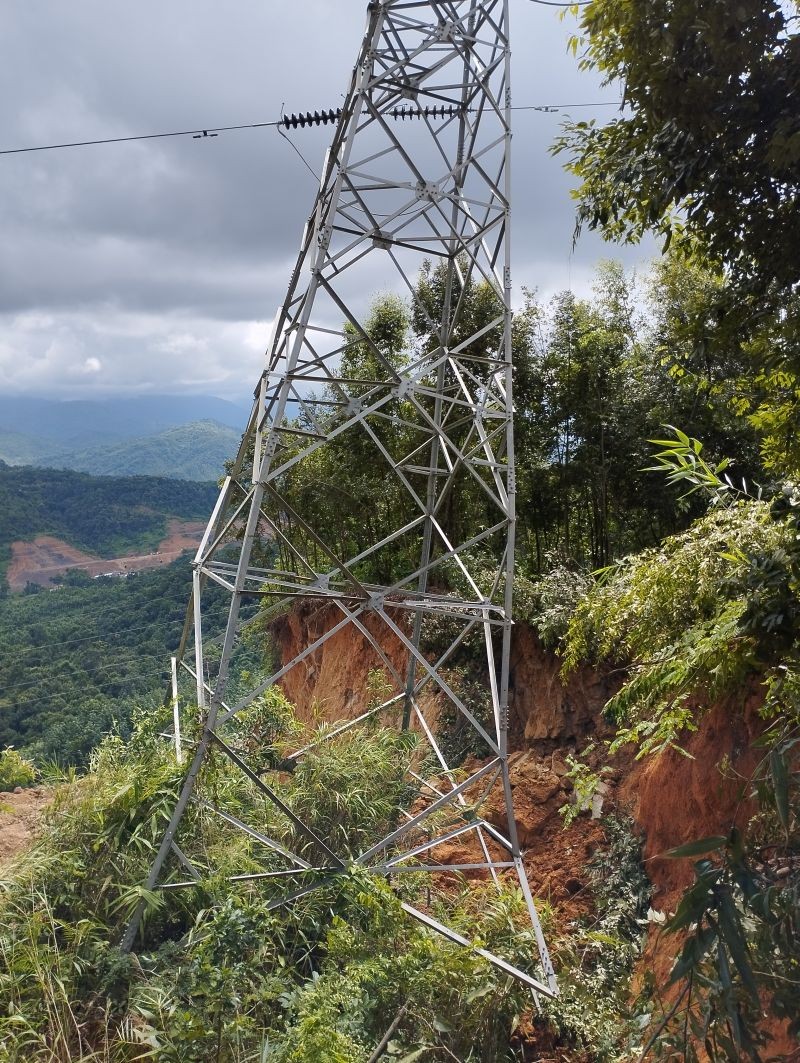 Power tower down in Pherima | MorungExpress | morungexpress.com