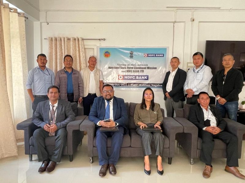 NSRLM and HDFC Bank signs MoU to ensure effective bank linkage for SHGs ...