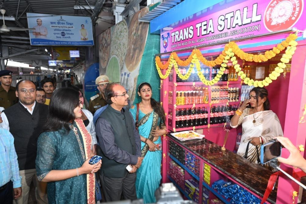 In a first, transgender tea stall at Guwahati railway station ...