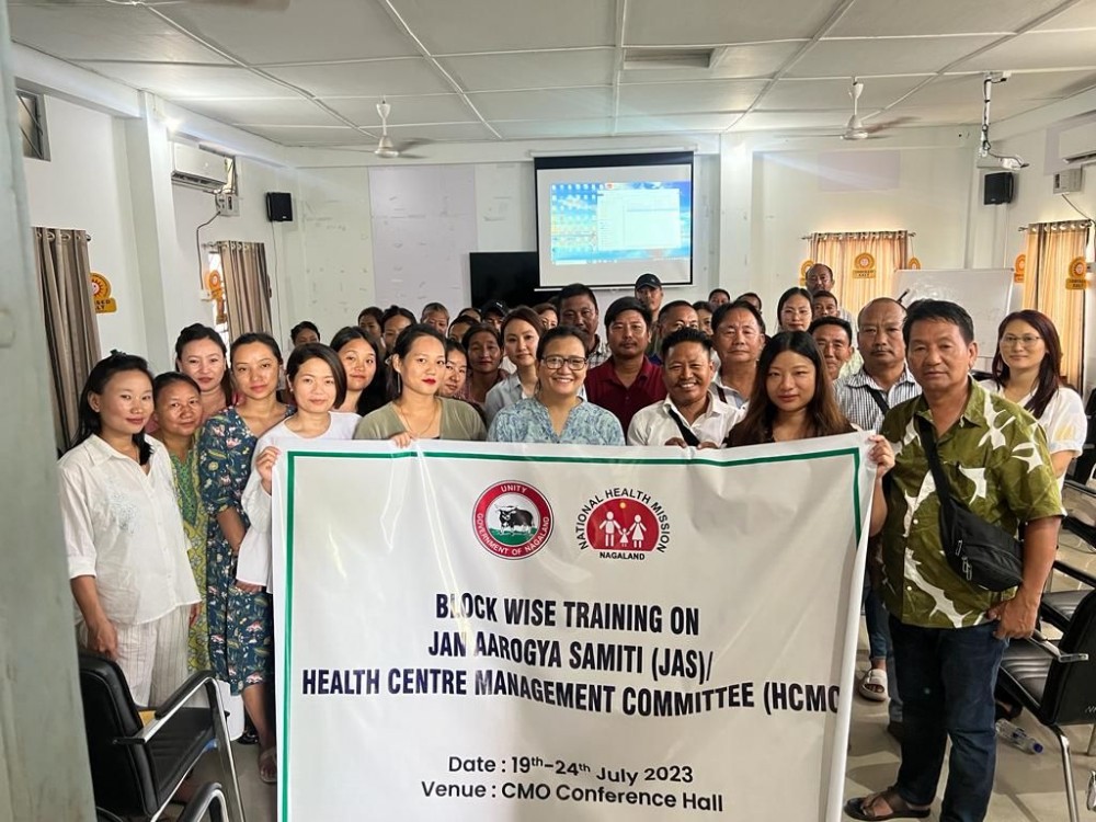 Block-wise training on Jan Arogya Samiti in Dimapur | MorungExpress ...