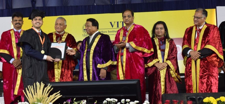 Vellore Institute of Technology conducts 38th annual convocation ...