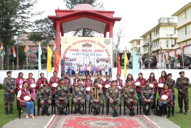 Assam Rifles flag in National Integration Tour | MorungExpress ...