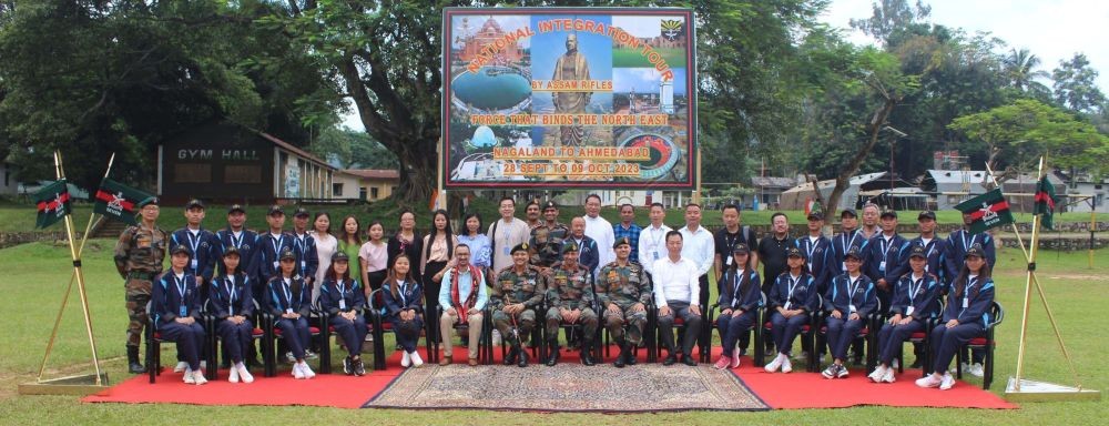National Integration Tour from Nagaland to Ahmedabad ends ...