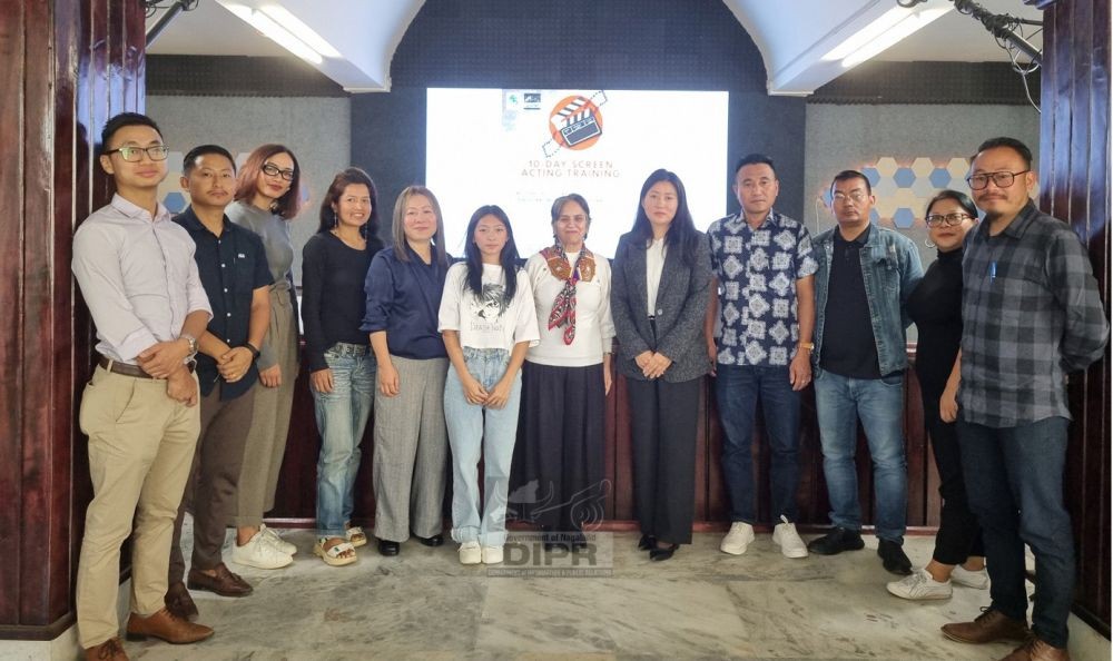 Screen acting training by FTII and DIPR begins in Kohima ...