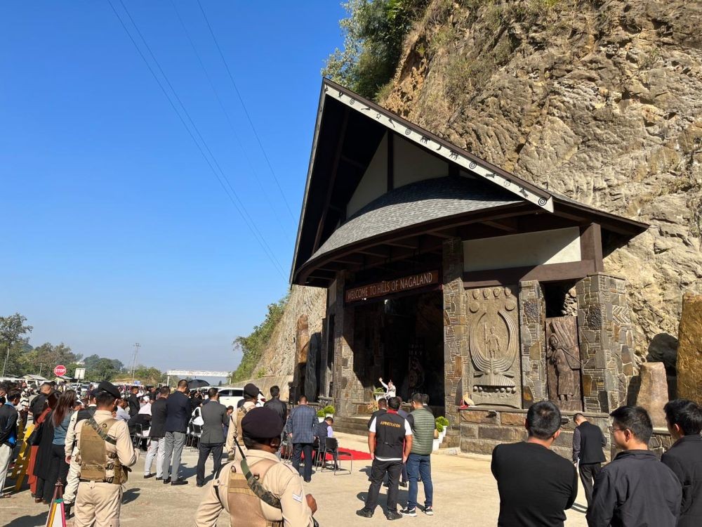 Nagaland CM Rio inaugurates Unity Gate | MorungExpress | morungexpress.com