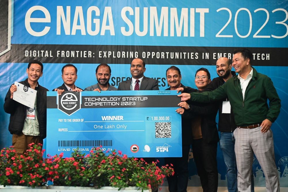 Joldi Pabo wins the eNaga summit 2023 tech startup | MorungExpress ...