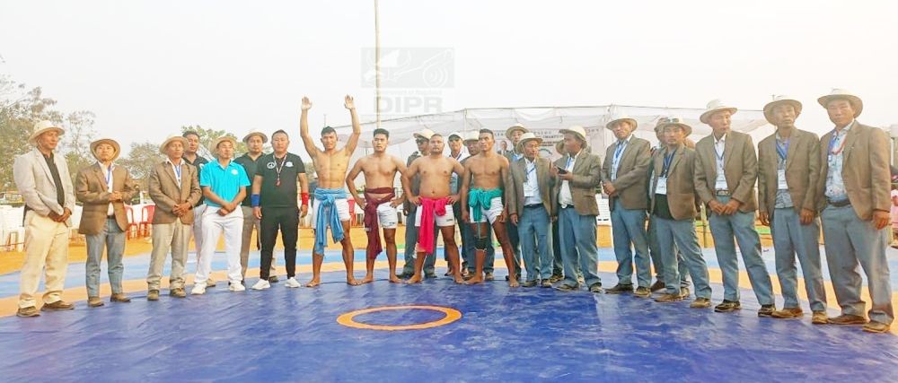 Nlumrai wins 27th Zeliang Wrestling Championship title | MorungExpress ...