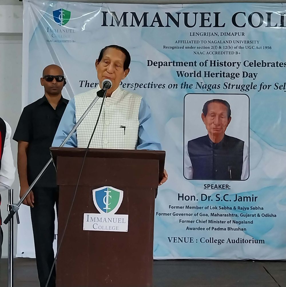 Heightened focus of political issue caused Nagaland to falter: SC Jamir ...