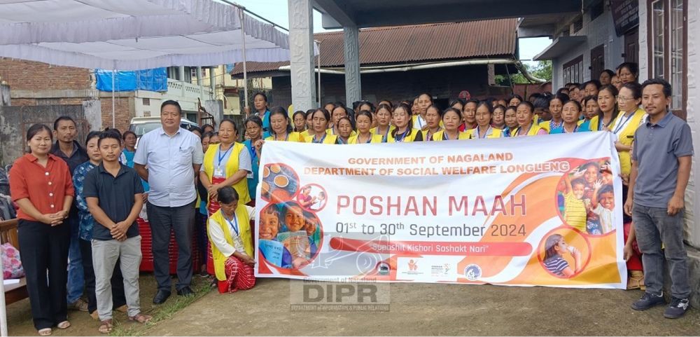 Poshan Maah 2024 launched in Mon and Longleng | MorungExpress ...
