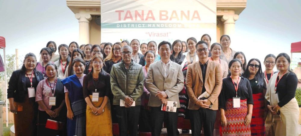 Tana Bana District Handloom Expo in Chümoukedima inaugurated ...