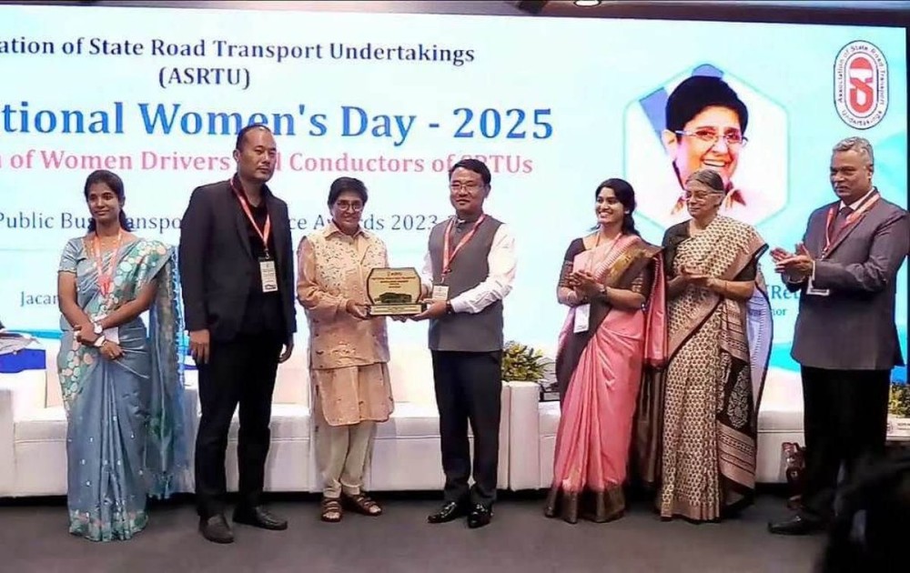 NST wins ASRTU Public Bus Transport Award 2023-24 | MorungExpress ...