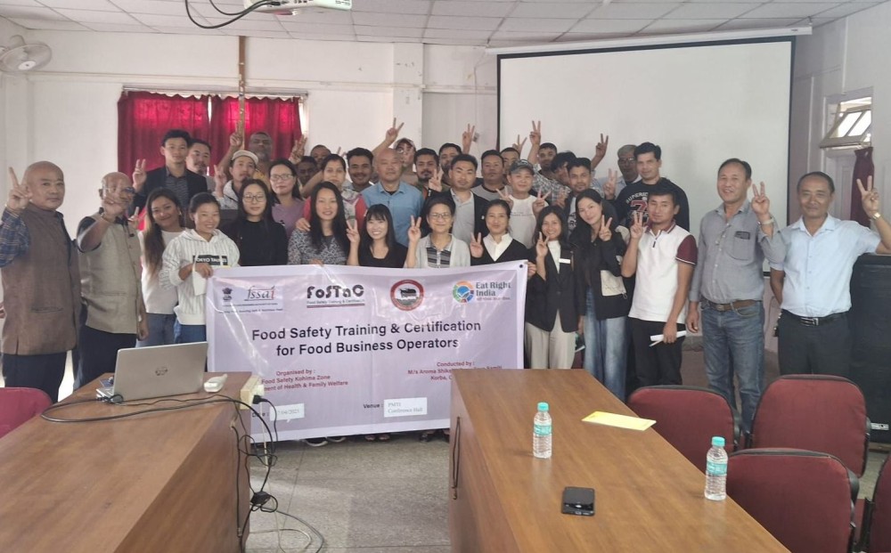 Food safety training for FBOs conducted | MorungExpress | morungexpress.com