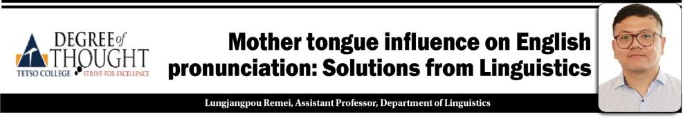 Mother tongue influence on English pronunciation: Solutions from ...