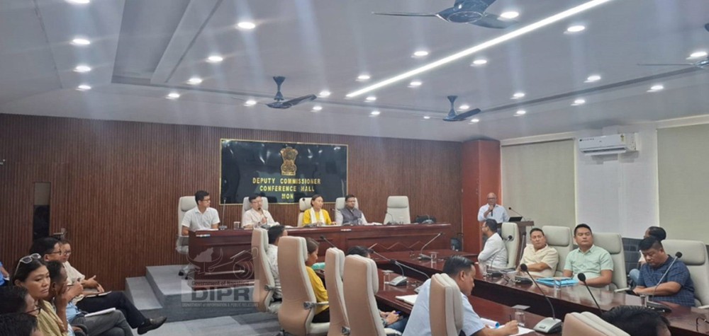 Mon conducts DISHA meeting to review development schemes ...